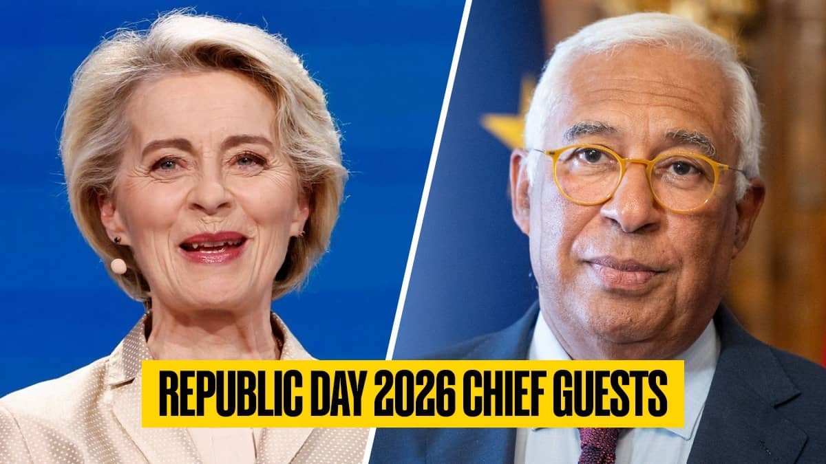 Republic Day 2026: EU leaders Ursula von Der Leyen and António Costa to ...